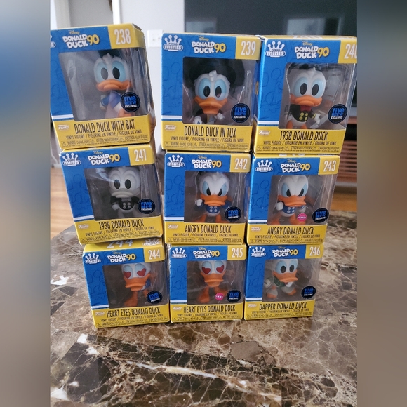 Disney | Toys | Disney Blue And Orange Action Figures Playset | Poshmark